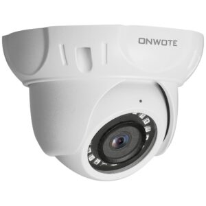 onwote 6mp super hd poe ip security camera with audio, smart ai human vehicle detection, 3072x2048 6 megapixels, indoor/outdoor, 100ft ir, wide view angle, ip66, add on camera