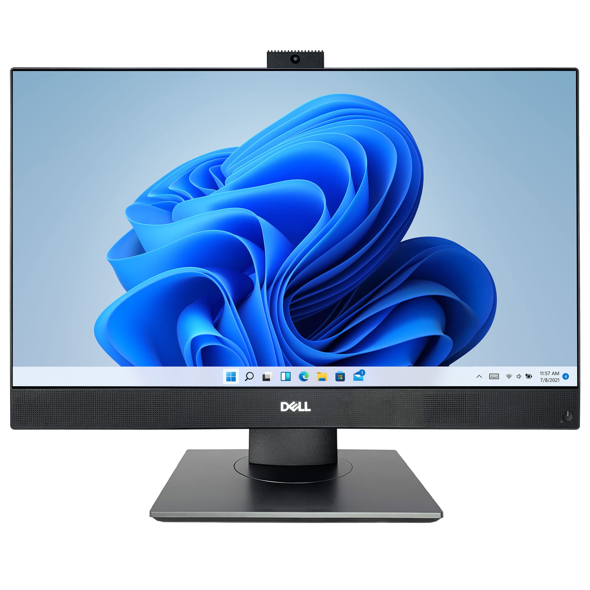 Dell OptiPlex 7490 23.8" Full HD All-in-One Desktop Computer - 11th Gen Intel Core i9-11900 8-Core up to 5.20 GHz Processor, 64GB DDR4 RAM, 8TB SSD, Intel UHD Graphics 750, Windows 11 Pro