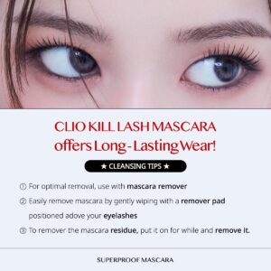 CLIO Kill Lash Superproof Mascara (04 EXTREME VOLUME BLACK)