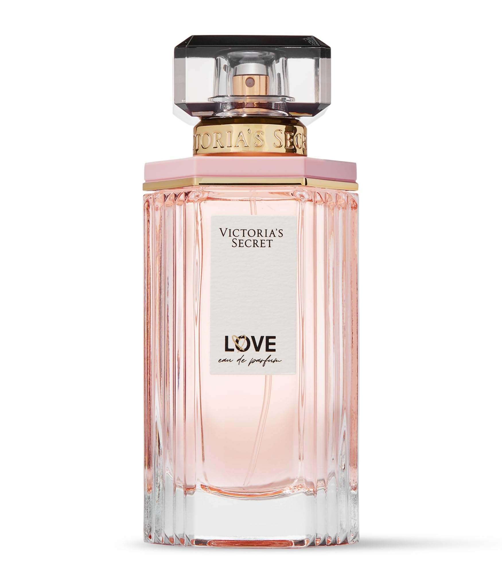 Victoria's Secret Love Eau de Parfum, Notes of Fresh Juniper, Apricot Blush & Boyfriend Tee, Perfumes for Women (3.4 oz)