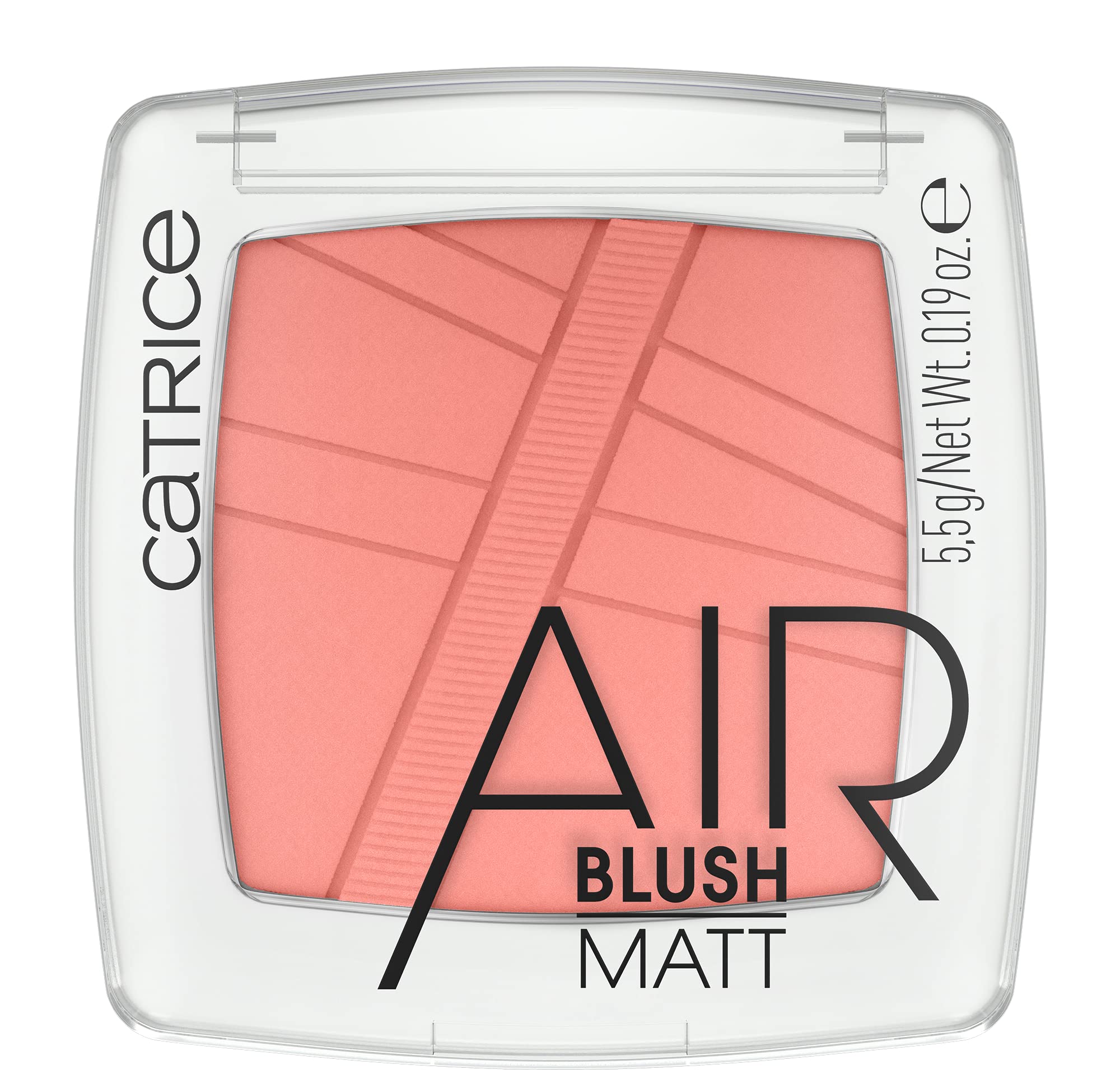 Catrice AirBlush Matte Powder Blush, Peach Heaven, Vegan & Cruelty Free, Lightweight, Blendable, 110