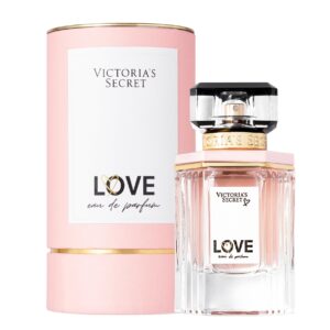 Victoria's Secret Love Eau de Parfum, Notes of Fresh Juniper, Apricot Blush & Boyfriend Tee, Perfumes for Women (3.4 oz)