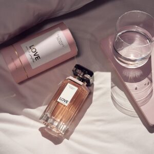 Victoria's Secret Love Eau de Parfum, Notes of Fresh Juniper, Apricot Blush & Boyfriend Tee, Perfumes for Women (3.4 oz)