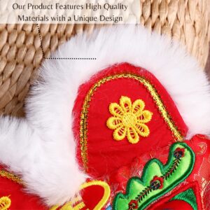 Coco Dolphin Baby Tiger Hat Chinese Asian Hat Infant Chinese New Year Chinese Traditional Toddler Cap Boy Girl Red