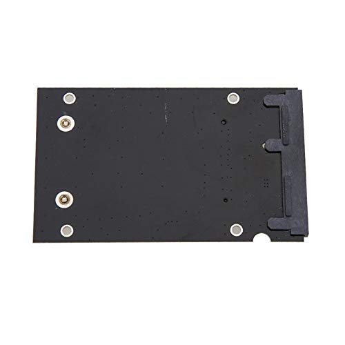 Superjiuex S101 Solid State Drive Transfer Box mSATA to SATA III 2.5 inch SSD Aluminum Hard Disk Box SSD Adapter Card