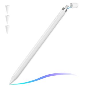 Stylus Pencil for iPad 9th/10th Generation, Yebos Stylus Palm Rejection, Magnetic Design,Compatible with Apple iPad Pro11&12.9",iPad Air 3/4/5,iPad 6-10,iPad Mini 5/6,iPad Pencil 1st/2nd Generation