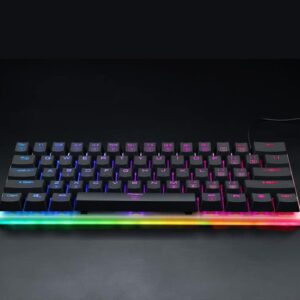 Redragon K605 Alien Giant Mechanical Gaming Keyboard, Super Big 61 Keys & Outemu Blue Switch, RGB LED Backlit Ergonomic Wired Type-C Full Key Conflict Free Anti-Ghosting NKRO Keyboard