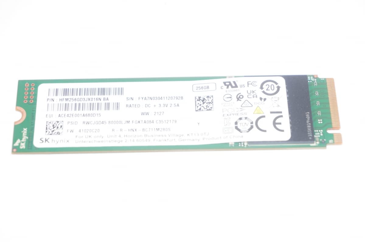 FMB-I Compatible with HFM256GD3JX016N Replacement for Hynix 256GB m.2 SSD Drive CP713-3W-50V8