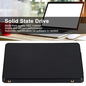 Dpofirs Portable 2.5in Solid State Drive for Desktop/Notebook/AIO Computers, Automatic Identification, Large Space for Office Business Storage(60GB)