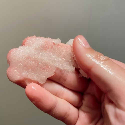 The Lotion Company Sugar Scrub Exfoliating Body Wash, Paraben Free, Cruelty Free, Made in USA, Bath and Shower Exfoliator, Baby Powder Fragrance Scent