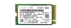 oem hynix ssd 256gb bc511 for thinkpad, probook, latitude, elitebook, ideapad, inspiron, pavilion, storage for pc, m.2 2242 42mm, nvme pcie gen3 x 4, hfm256gdhtni-87a0b ea, internal solid state drive