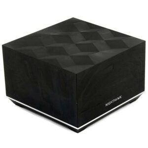 nbs nighthawk mr80 tri-band wi-fi 6 mesh router 802.11b/g/n/ac/ax ax3600 ((router only) (satellite sold separately))