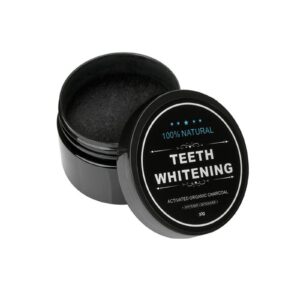 lythor teeth whitening charcoal powder, teeth whitener powder oral care sets natural coconut, no hurt on enamel or gum (1)