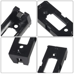 8pcs CR123A CR123 Battery Holder Box Clip Case with PCB Mounting Wire for CR123 CR123A Lithium Battery