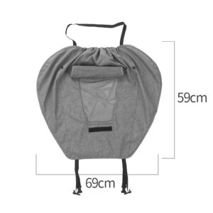 SOONHUA Stroller Sun Shade, Universal Stroller Sunshade, Waterproof Sun Protection Stroller Shade Cover Anti-UV 50+ with Viewing Window Best for High Landscape Stroller