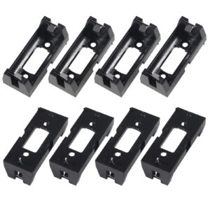 8pcs cr123a cr123 battery holder box clip case with pcb mounting wire for cr123 cr123a lithium battery