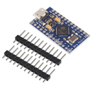 DWEII Pro Micro Atmega32U4 5V 16MHz Module Board Micro USB Pro Micro Development Board Microcontroller Pack of 5