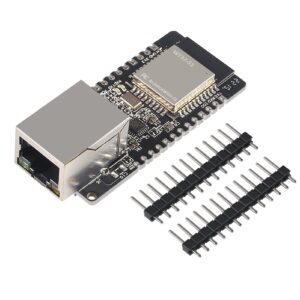 dweii wt32-eth01 esp32 module ethernet wifi bluetooth development board wt32-eth01 embedded serial port to ethernet converter serial to wifi&bluetooth mcu module pack of 1