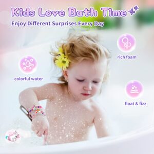 Kids Bath Bombs with Surprise Inside, 9PCS Organic Bath Bombs for Kids Bath Bombs with Toys Inside, Unicorn Bath Bombs for Girls Bath Bombs with Surprise Inside,XMAS Kids Bath Bombs for Kids Bathbombs