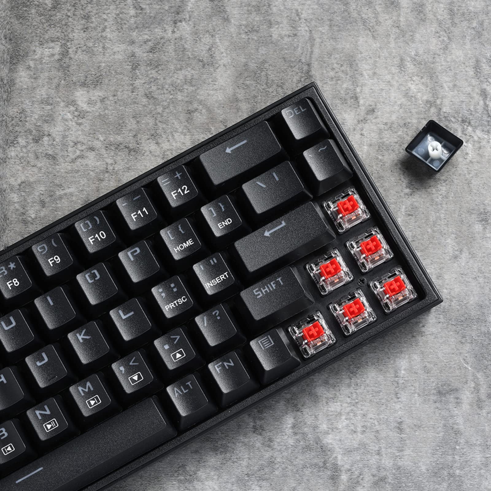 Redragon 65% Gaming Keyboard & A113 Hot-swap Mod Mechanical Switches (24pcs) Bundle