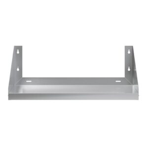 AmGood 30" Long X 18" Deep Stainless Steel Wall Shelf with Side Guards