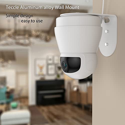 Teccle Angled Window Mount for Wyze Cam V3, 20 Degrees Tilt (Up/Down/Left/Right), Through Window Use Cam v3 ，Helps You Watch Front Yard and Driveway (20° tilt window Mount, white/Pack of 4)