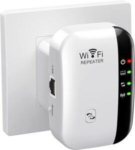 2022 newest wifi extender,wifi booster,wifi repeater,covers up to 2640sq.ft and 25 devicse,internet booster,wifi range extender with ethernet port,1-tap setup,wifi signal booster for home