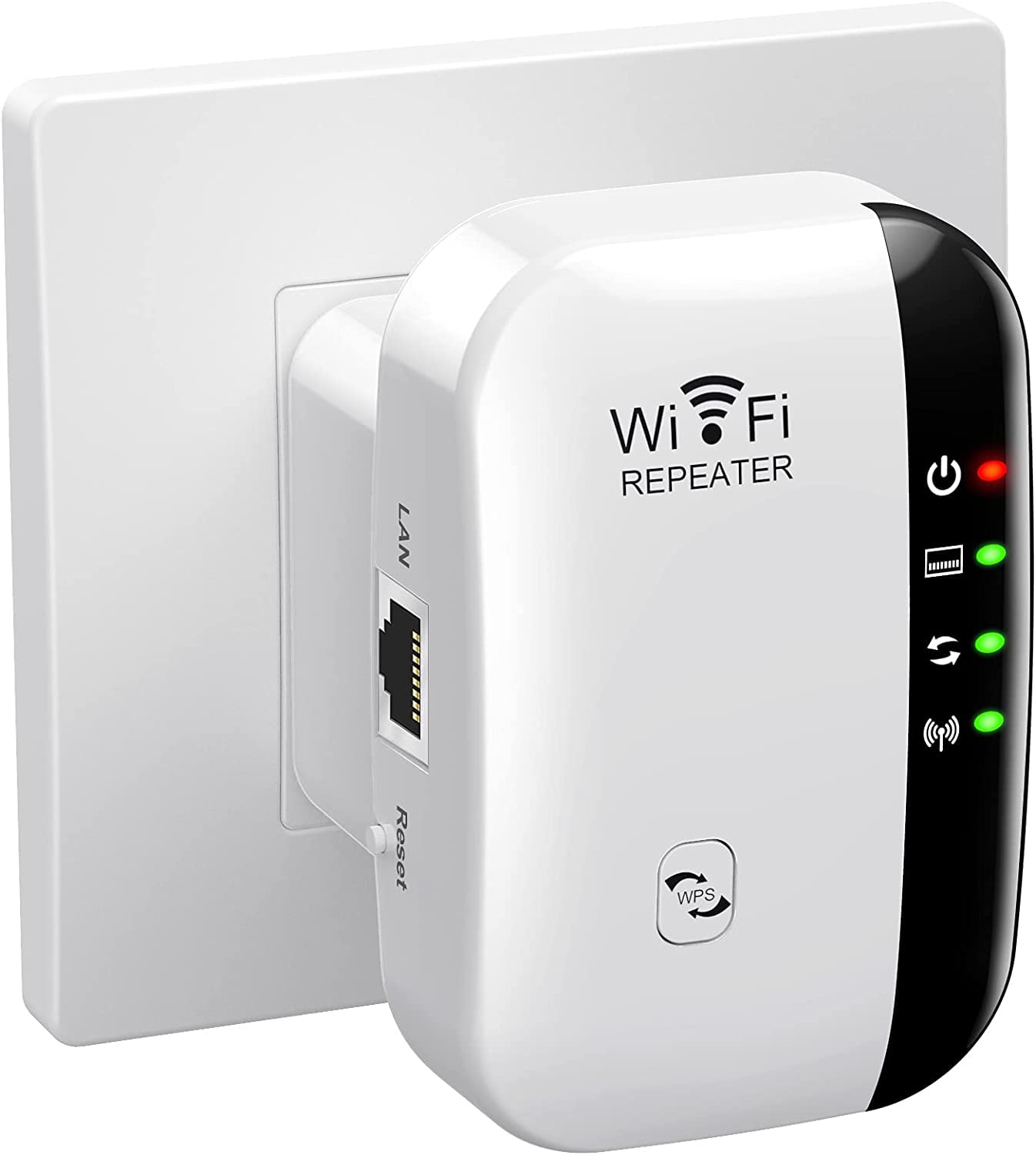 2022 Newest WiFi Extender,WiFi Booster,WiFi Repeater,Covers Up to 2640sq.ft and 25 Devicse,Internet Booster,WiFi Range Extender with Ethernet Port,1-Tap Setup,WiFi Signal Booster for Home