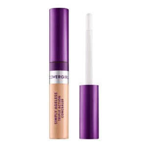 covergirl simply ageless triple action concealer, creamy natural, pack of 1