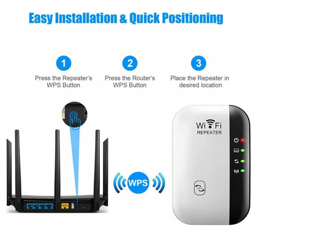 2022 Newest WiFi Extender,WiFi Booster,WiFi Repeater,Covers Up to 2640sq.ft and 25 Devicse,Internet Booster,WiFi Range Extender with Ethernet Port,1-Tap Setup,WiFi Signal Booster for Home