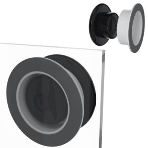 teccle window mount for yi smart home camera, through window use yi home camera, no indoor reflections (2 pack)