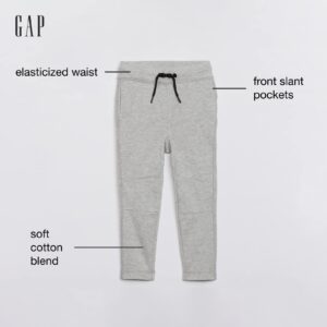 GAP Baby Boys Performance Pull-on Joggers Casual Pants, Light Heather Grey B08, 3T US