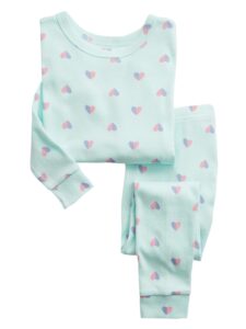 gap unisex baby pajama set, desert sage, 18-24 months us