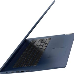 Lenovo IdeaPad 3 Laptop, 17.3" HD+ Screen, Intel Core i5-1035G1 Processor, 20GB RAM, 256GB SSD, HDMI, Wi-Fi, Bluetooth, Windows 11 Home, Blue