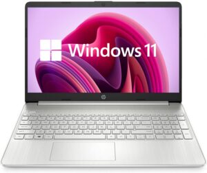 hp 17-by4013dx 17.3" hd+ led display intel core i3-1115g4 8gb ddr4 sdram 256gb ssd no optical drive windows 11 home in s mode silver (renewed)