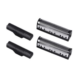 replaceable razor head 4pcs razor trimmer replacement knife heads knife head covers for kemei km-1102