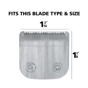 Trimmer Replacement Blade Guard Beard Stubble Guide Set 1/16 1/8 3/16 Plus 6 Setting Adjustable Comb for Wahl All in One Lithium Ion 59300 (Fits Only One Blade Size for Specific Models)