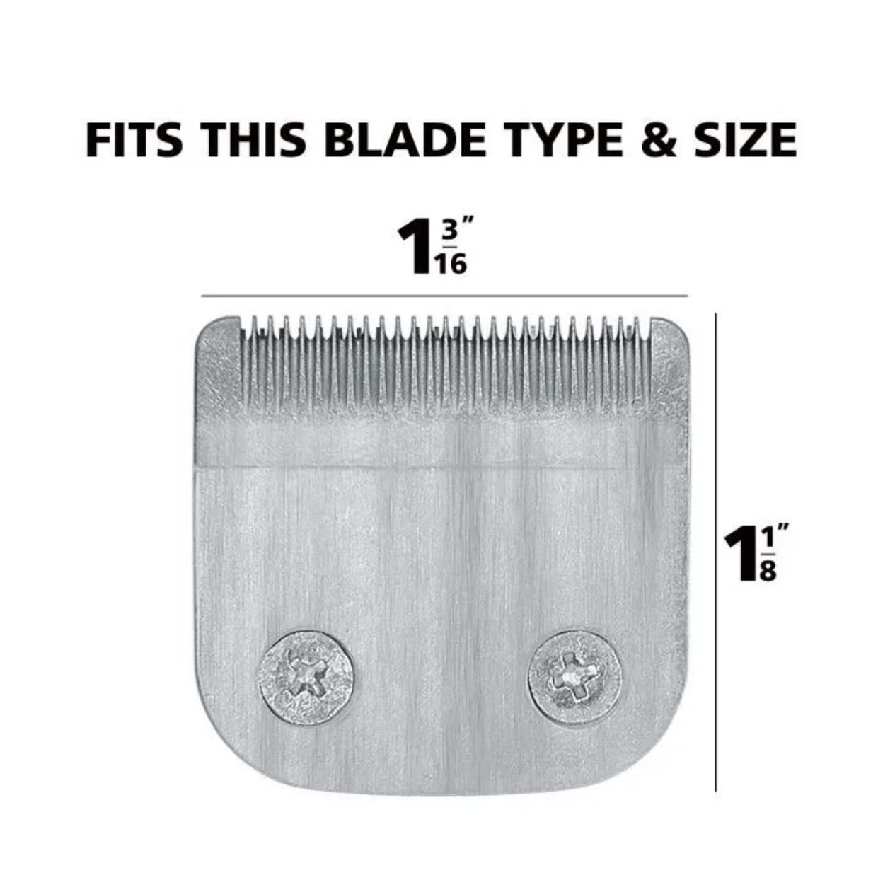 Trimmer Replacement Blade Guard Beard Stubble Guide Set 1/16 1/8 3/16 Plus 6 Setting Adjustable Comb for Wahl All in One Lithium Ion 59300 (Fits Only One Blade Size for Specific Models)