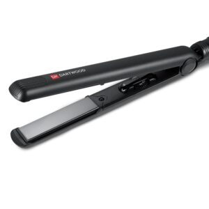 dartwood 40w portable ceramic hair straightener - professional salon styling tool appliances to help you look your best (black)