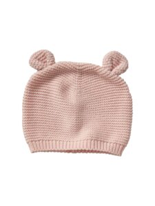 gap unisex baby garter hat, milkshake pink, 0-3 months us