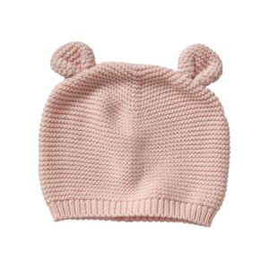 GAP Unisex Baby Garter Hat, Milkshake Pink, 0-3 Months US