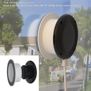 Teccle Window Mount for Yi Smart Home Camera, Through Window Use Yi Home Camera, No Indoor Reflections (2 Pack)