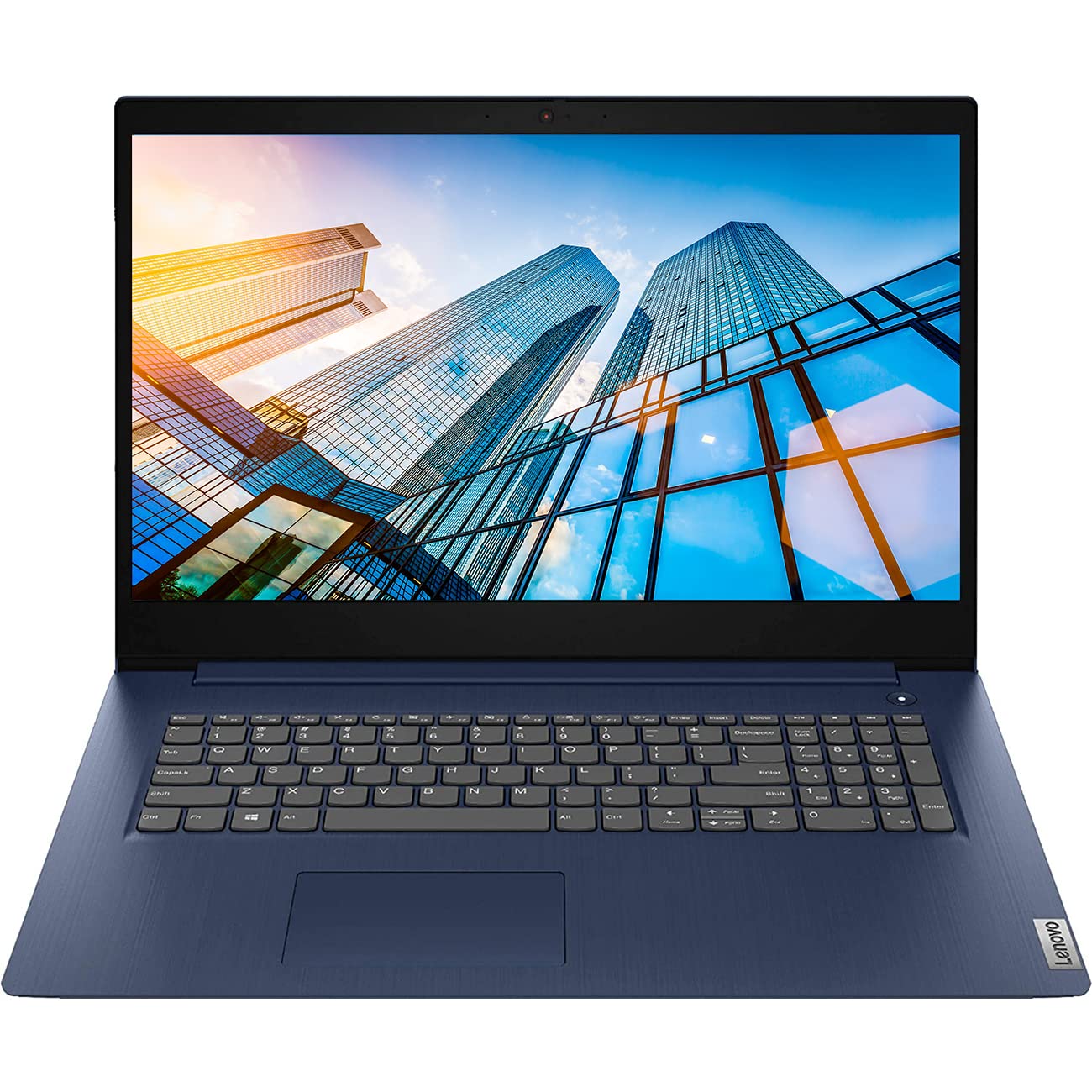 Lenovo IdeaPad 3 Laptop, 17.3" HD+ Screen, Intel Core i5-1035G1 Processor, 20GB RAM, 256GB SSD, HDMI, Wi-Fi, Bluetooth, Windows 11 Home, Blue