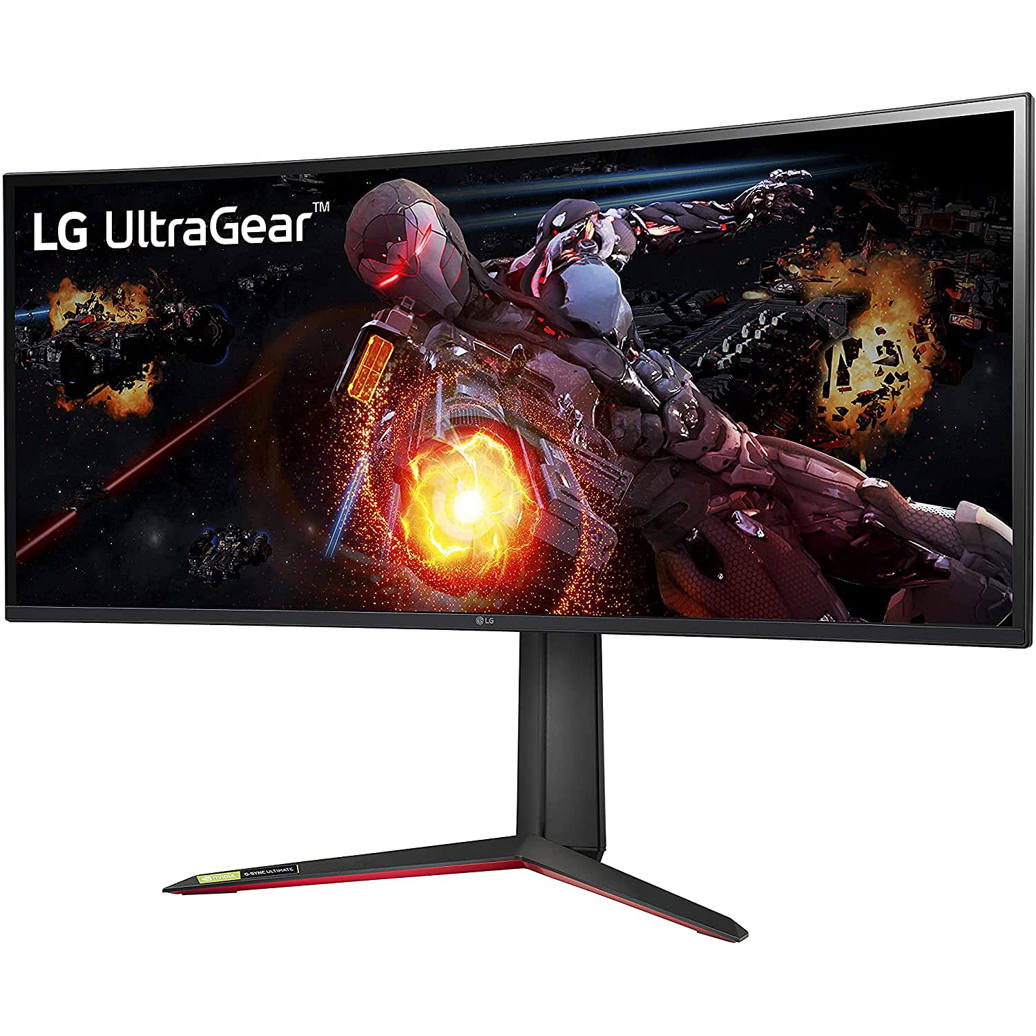 LG 34GP950G-B 34" Ultragear QHD (3440 x 1440) Nano IPS Curved Gaming Monitor - (Renewed)