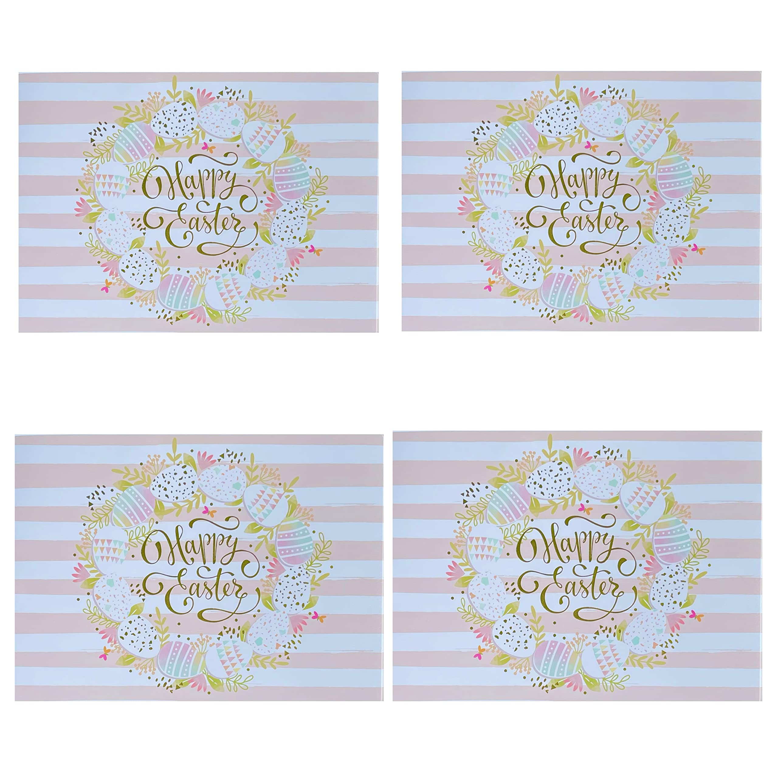 Easter Foam Backed Easy Clean Vinyl Placemats - Happy Easter (Happy Easter)