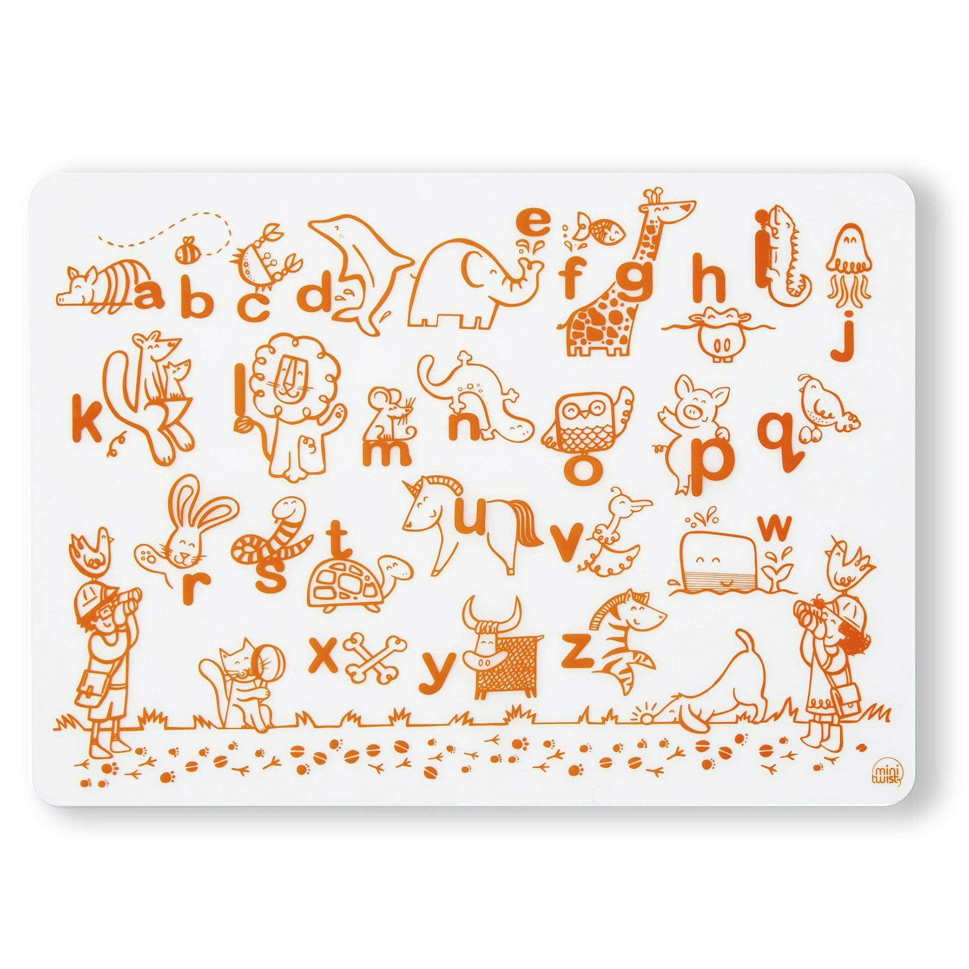 modern-twist 10 x 14 Reusable Coloring Doodle Mats, 100% Food-Grade Silicone, Bundle, Pack of 3