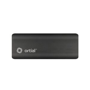 ortial orto-450 portable ssd - 256gb - up to 550 mb/s sata usb 3.1 gen2/type c external ssd (orto-450-256gb)