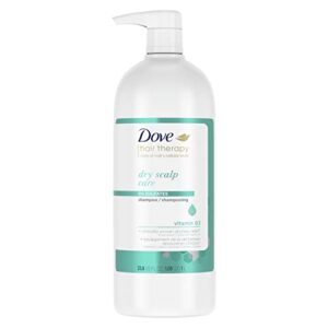 dove hair therapy shampoo for dry scalp dry scalp care hair shampoo with vitamin b3 33.8 fl oz