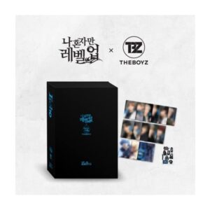 solo leveling x the boyz soundtrack cd+56p photobook+15p photocard+1p sticker+2ea toploader+1ea paper coaster+tracking sealed