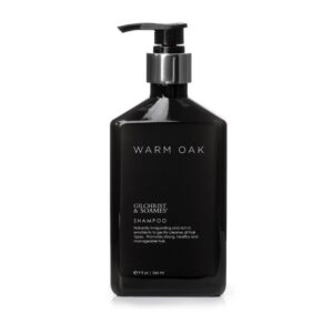 Gilchrist & Soames Warm Oak Shampoo - 9oz - Promotes Strong and Healthy Hair, All Hair Types, Zero Parabens, Sulfates, and Phthalates